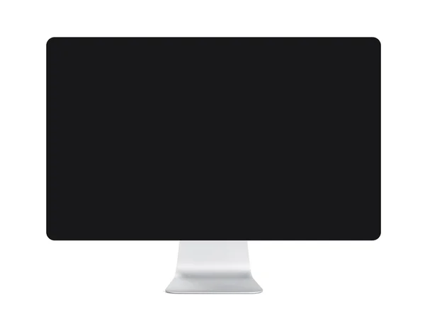 Computer monitor with blank screen Stock Photo by ©karandaev 2571131