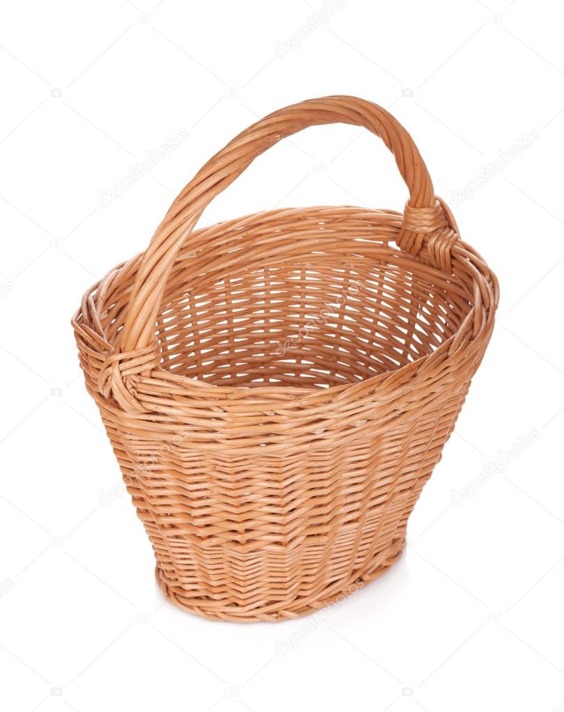 Empty basket Stock Photo by ©karandaev 26120227
