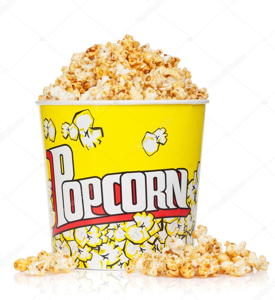 Popcorn box — Stock Photo © karandaev #29150589
