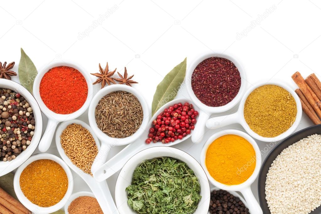 Various spices selection — Stock Photo © karandaev #36013297