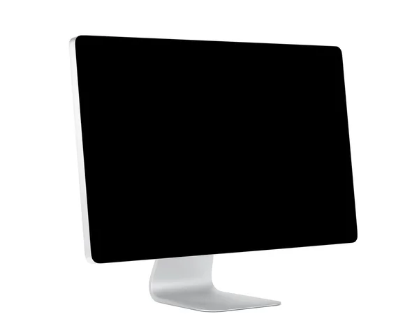 Computer monitor with blank screen Stock Photo by ©karandaev 2571131