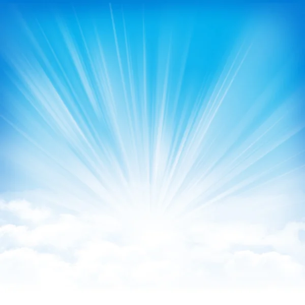 Blue sunny sky Stock Photo by ©karandaev 45022513