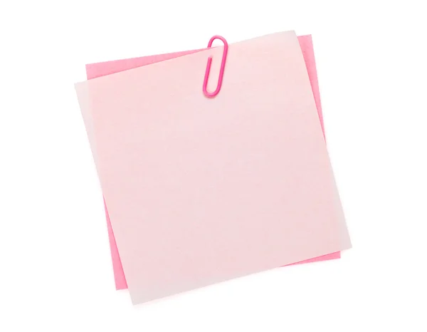 Colorful post-it notes with clip Stock Photo by ©karandaev 45807645