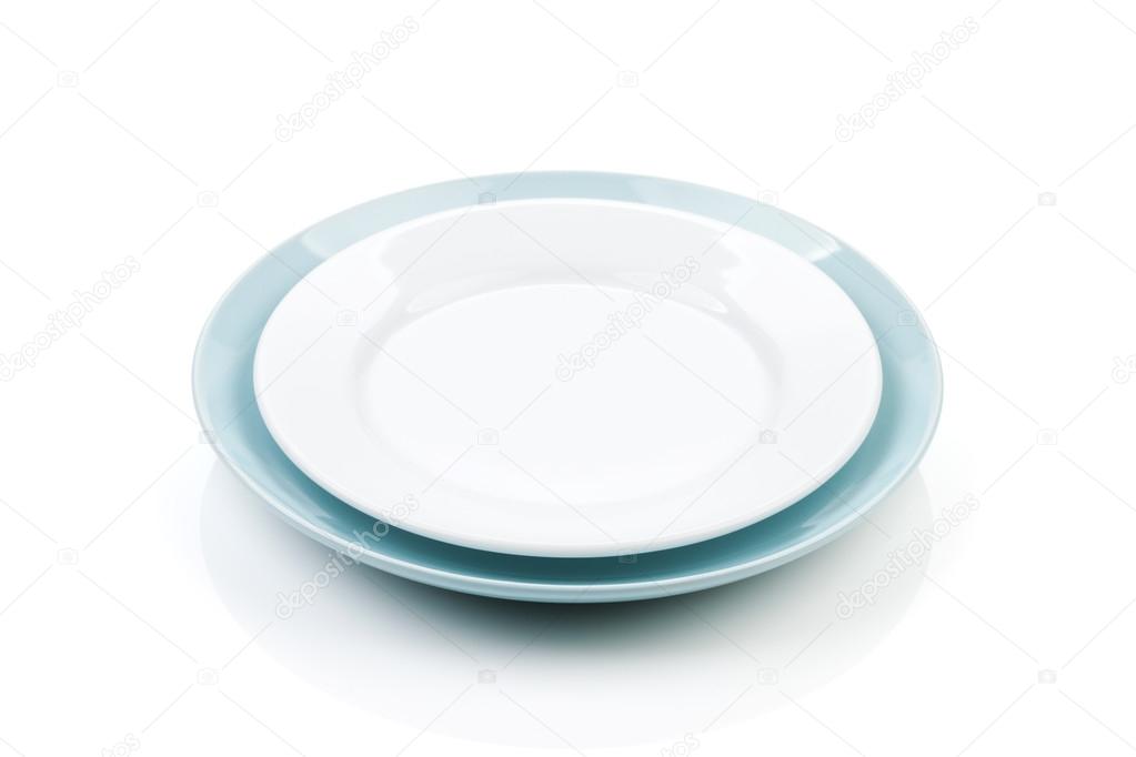 Empty plates Stock Photo by ©karandaev 45394473