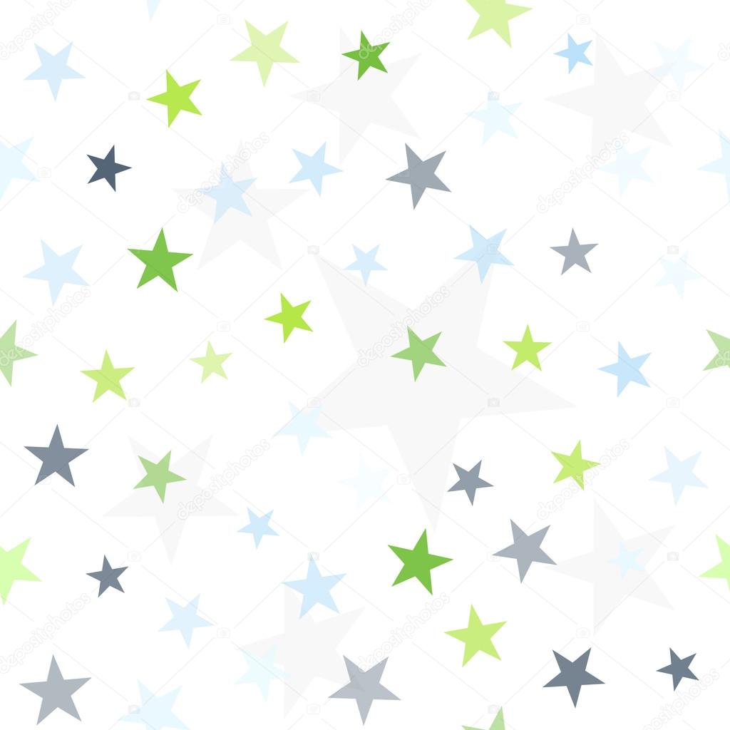 Stelle colorate sfondo senza soluzione di continuità - Vettoriale Stock ...