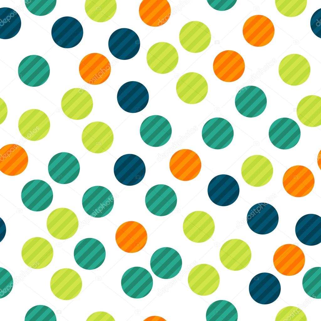 Colorful dot seamless background Stock Vector Image by ©karandaev #48088793
