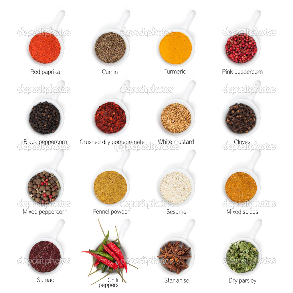 Different spices Stock Photo by ©karandaev 49581331