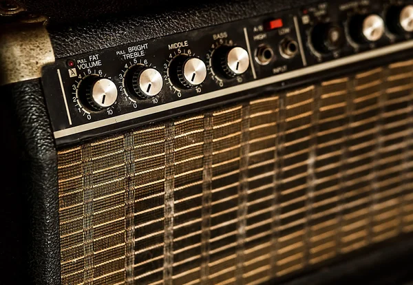 Vintage guitar amplifier — Stock Photo © innervision #23592033