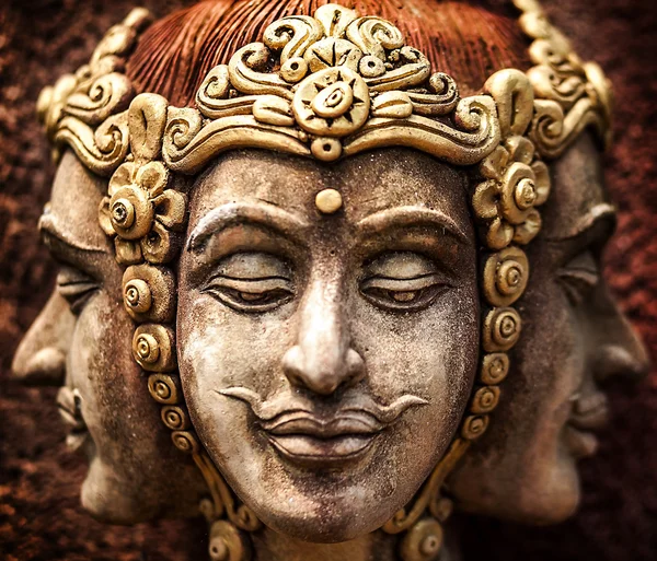 Traditional stone asian statue. Stock Photo by ©innervision 23635707