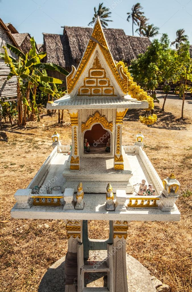 Miniature buddhist temple Stock Photo by ©innervision 46669307