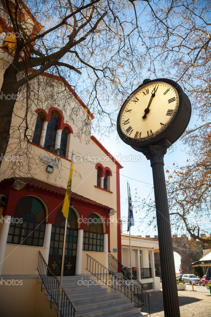 Old style clock Stock Photo by ©portokalis 29394815