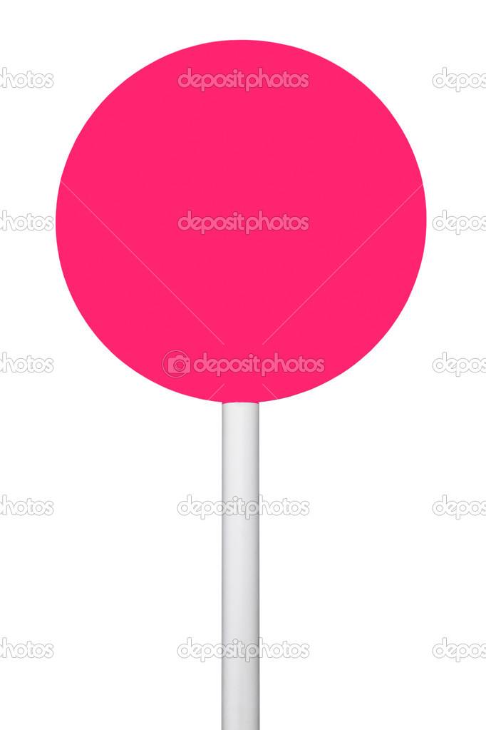 Pink sign Stock Photo by ©luissantos84 21164599
