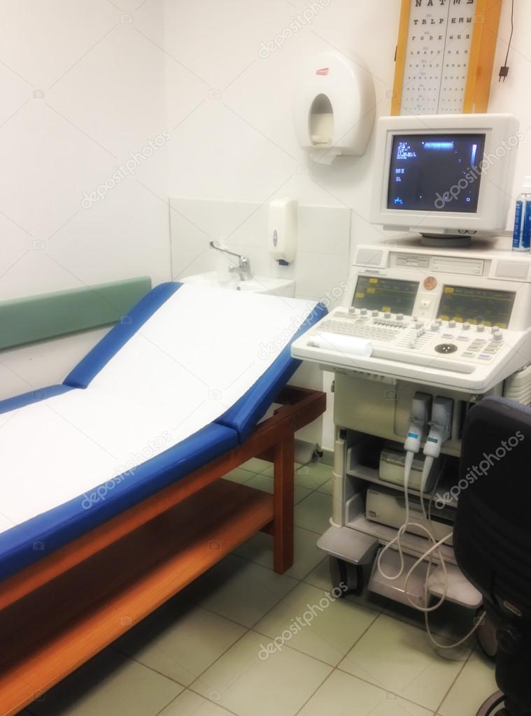 Echography scanning machine — Stock Photo © jovannig #42755443
