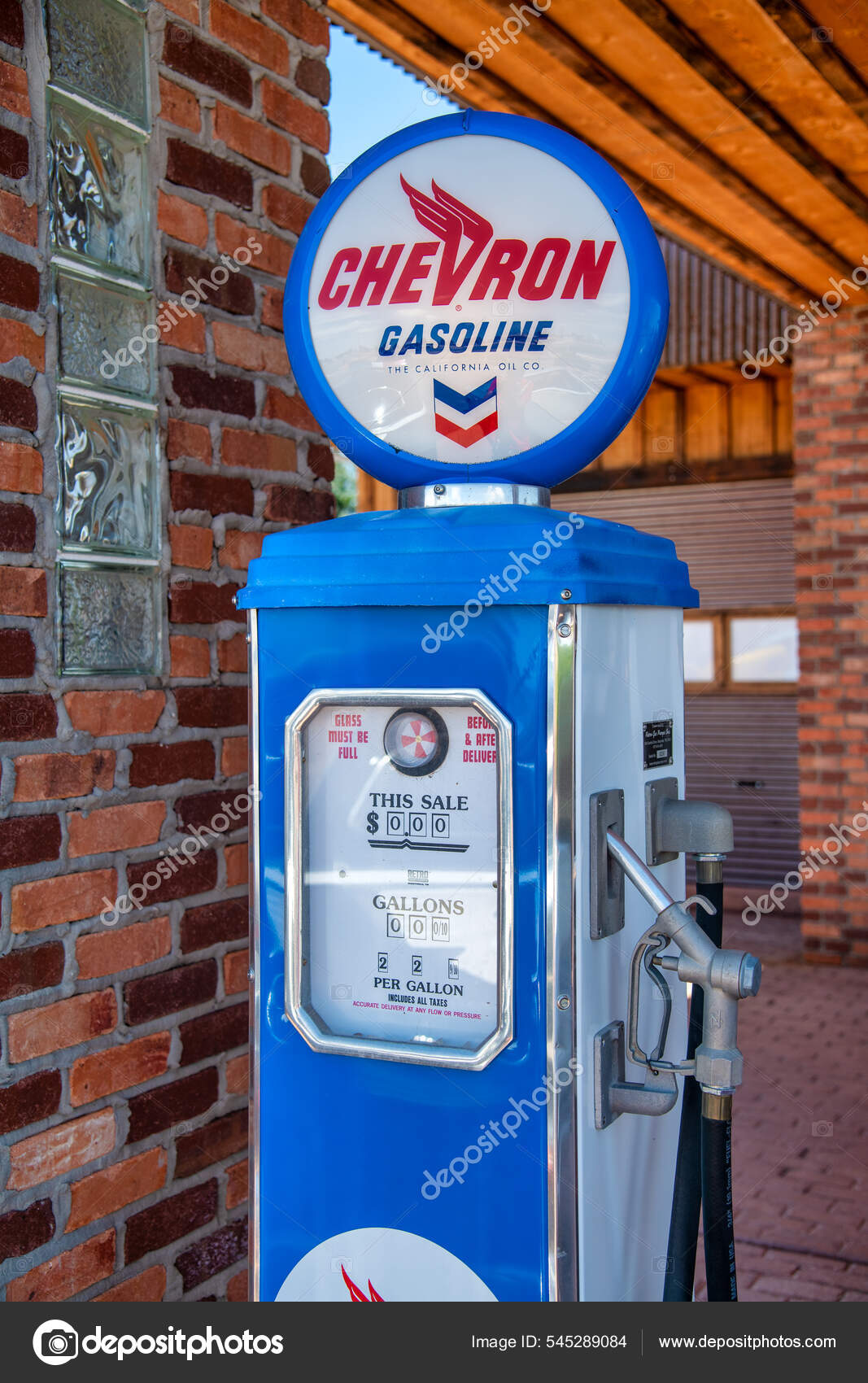 Chevron Gas Station Pump