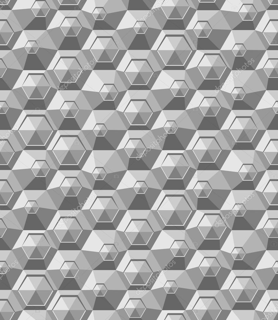 Hexagons texture. Seamless geometric pattern. Stock Vector by ©lazun37 ...