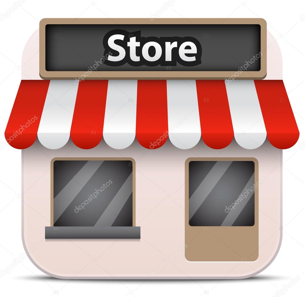 Icone De Loja De Vetor