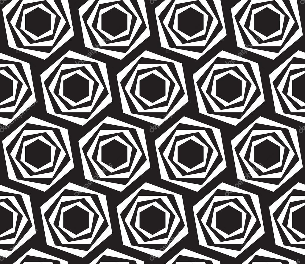 Hexagons texture. Seamless geometric pattern. Vector art. — Stock ... Hexagons texture. Seamless geometric pattern. Vector art. — Stock ...