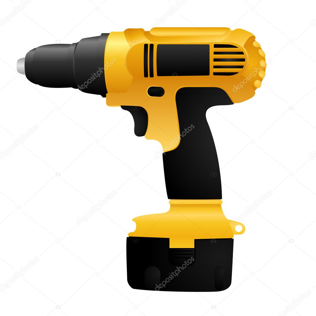Drill. Vector — Stock Vector © Yuriy_Vlasenko #17205305