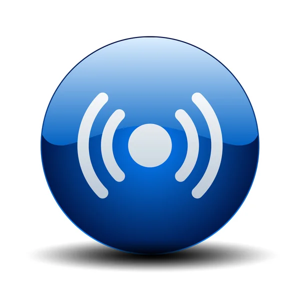 Red wifi or wireless glossy button Stock Vector Image by ©pockygallery ...