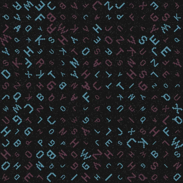 Letras Aleatórias Alfabeto Papel Parede Vetor Vetor de stock de ©Yuriy ...