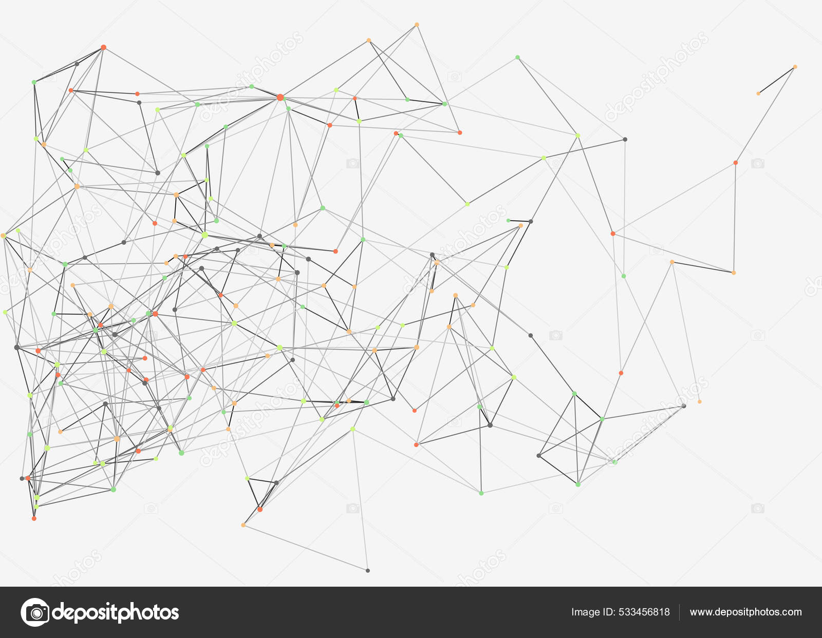 Abstract Low Polygon Mesh Background Illustration Stock Vector by ...