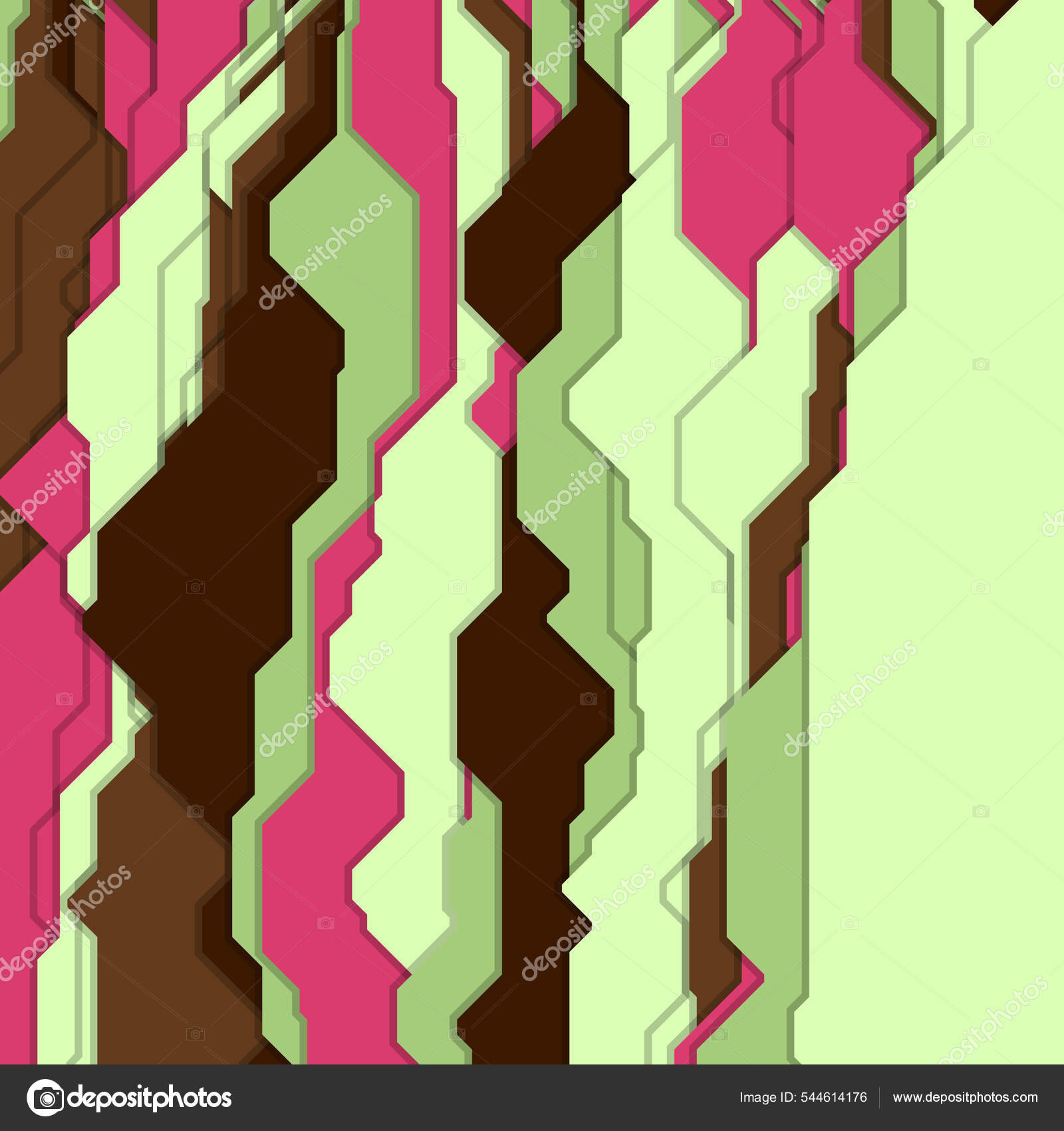 Abstract Vertical Lines Generative Vector Illustration Stock Vector ...