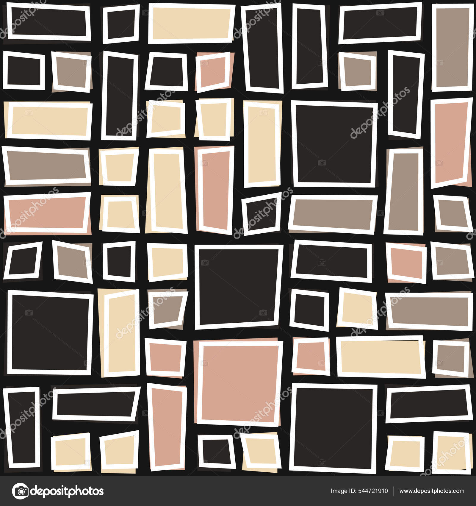 Quadrilateral Background Vector Art Illustration Stock Vector Image by ...