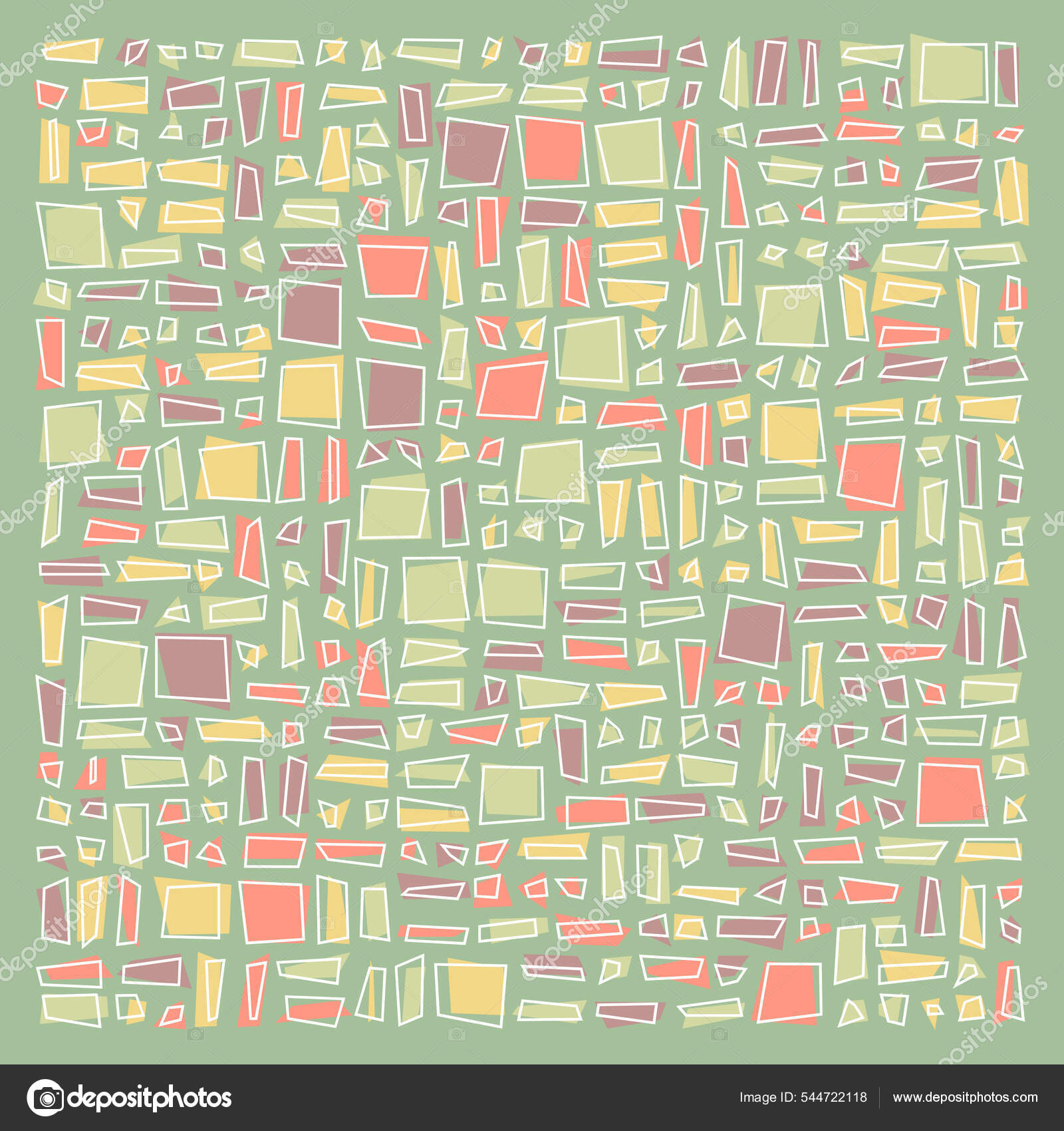 Quadrilateral Background Vector Art Illustration Stock Vector Image by ...