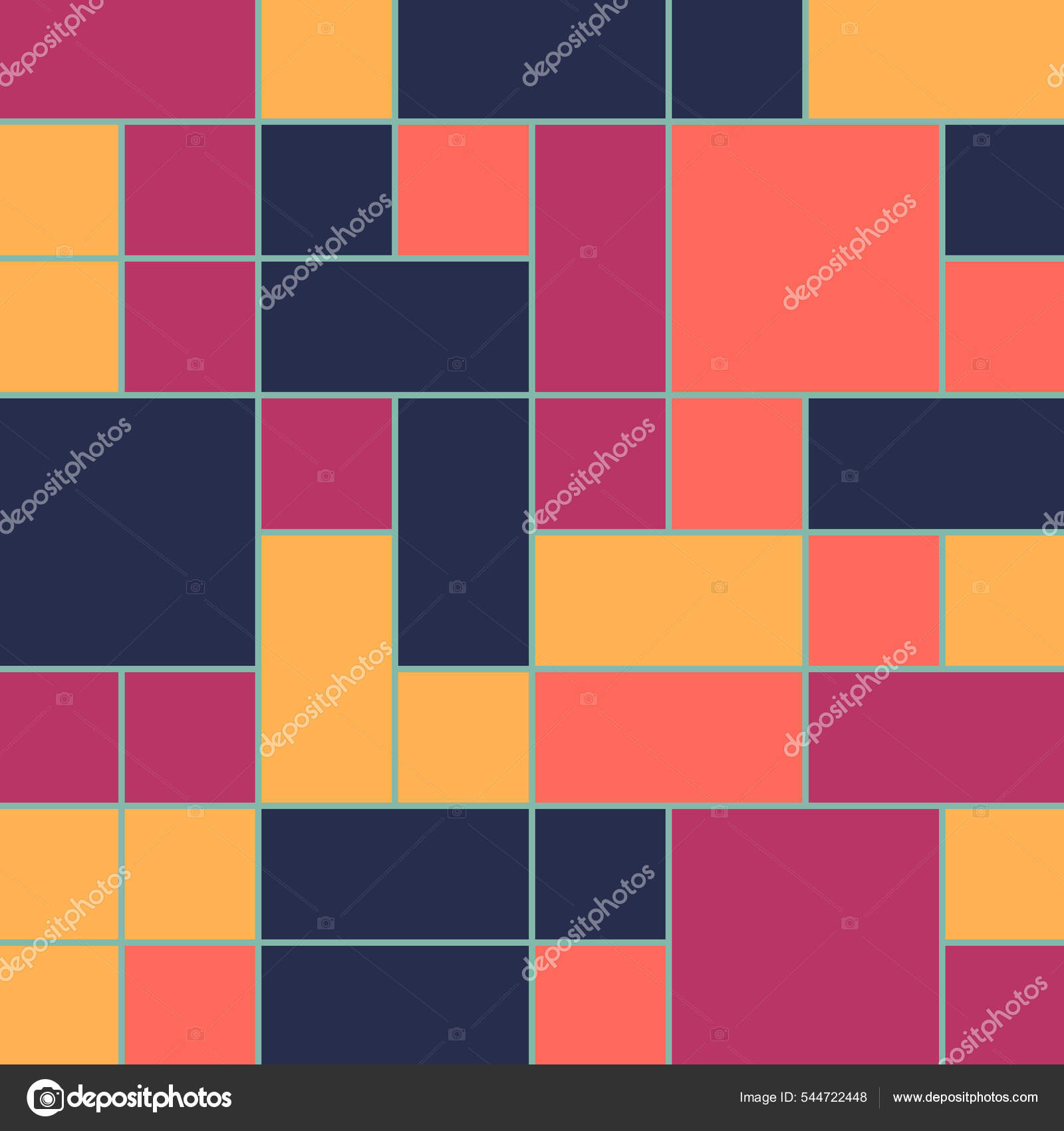 Quadrilateral Background Vector Art Illustration Stock Vector Image by ...