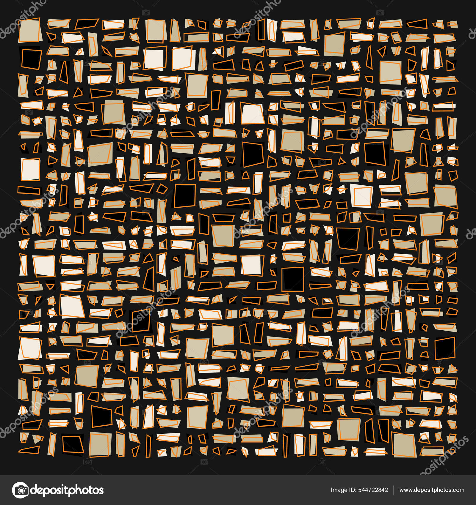 Quadrilateral Background Vector Art Illustration Stock Vector Image by ...