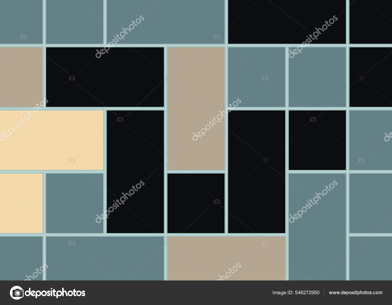 Abstract Color Geometric Figures Pattern Generative Computational Art ...