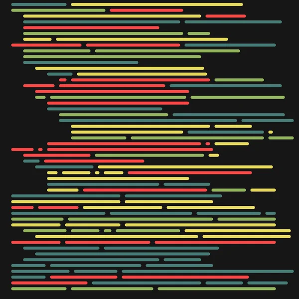 Code Screen Vector Illustration Flat Cartoon Coding Lines Simulation ...