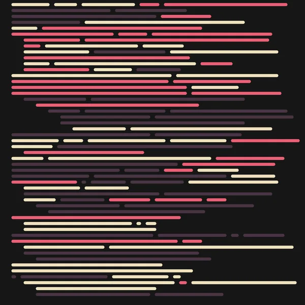 Code Screen Vector Illustration Flat Cartoon Coding Lines Simulation Stock Vector by ©Yuriy ...