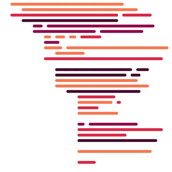 Code Screen Vector Illustration Flat Cartoon Coding Lines Simulation ...