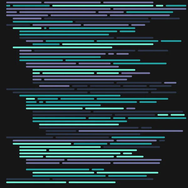 Code Screen Vector Illustration Flat Cartoon Coding Lines Simulation Stock Vector By ©yuriy