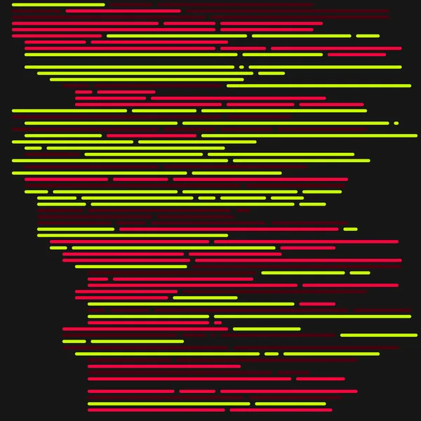 Code Screen Vector Illustration Flat Cartoon Coding Lines Simulation ...