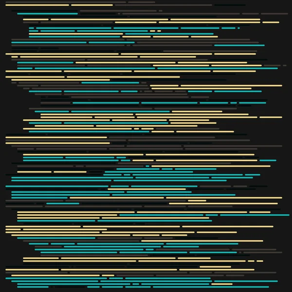 Data Code Screen Vector Illustration Flat Cartoon Coding Lines ...