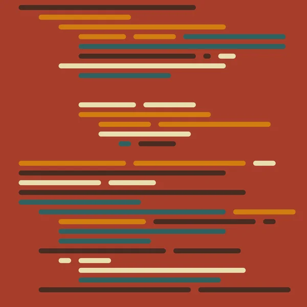 Code Screen Vector Illustration Flat Cartoon Coding Lines Simulation ...