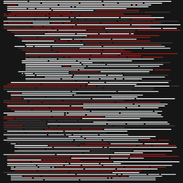 Data Code Screen Vector Illustration Flat Cartoon Coding Lines ...