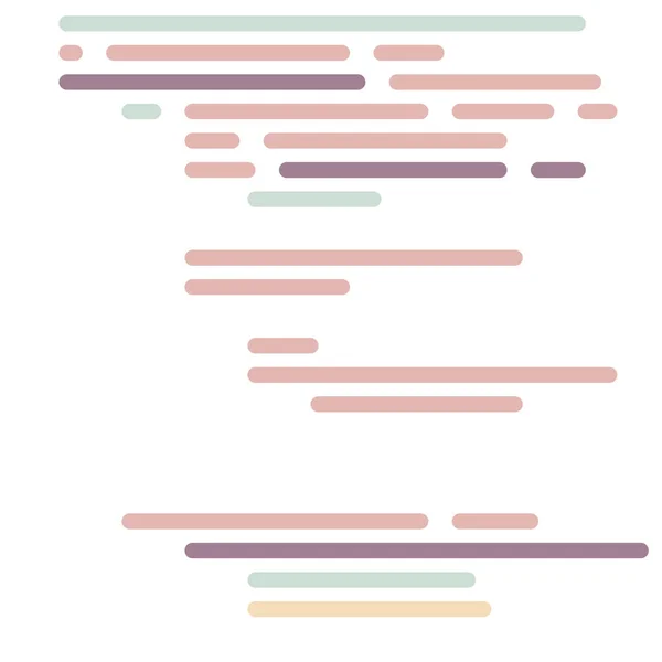 Code Screen Vector Illustration Flat Cartoon Coding Lines Simulation ...