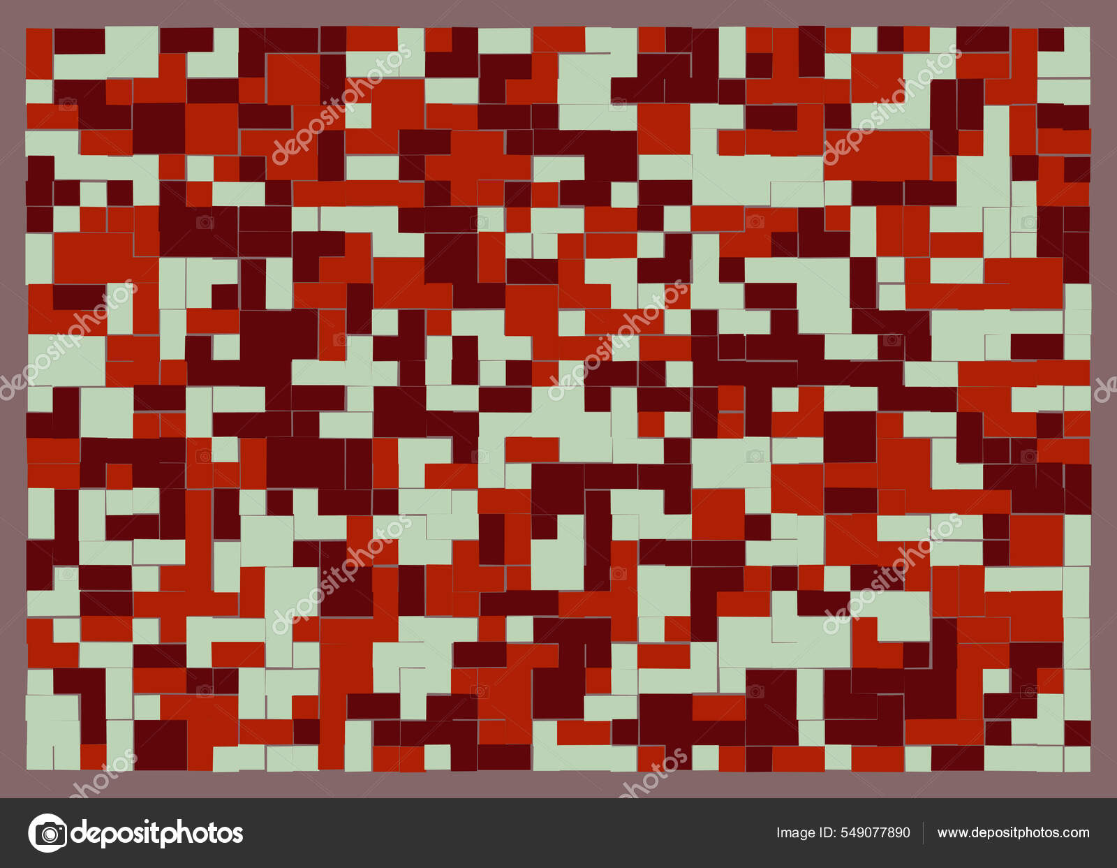 Abstract Vector Art Background Made Rectangles Stock Vector Image By ©yuriy Vlasenko 549077890