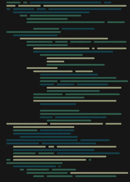 abstract Código en pantalla, ilustración vectorial, simulación de ...