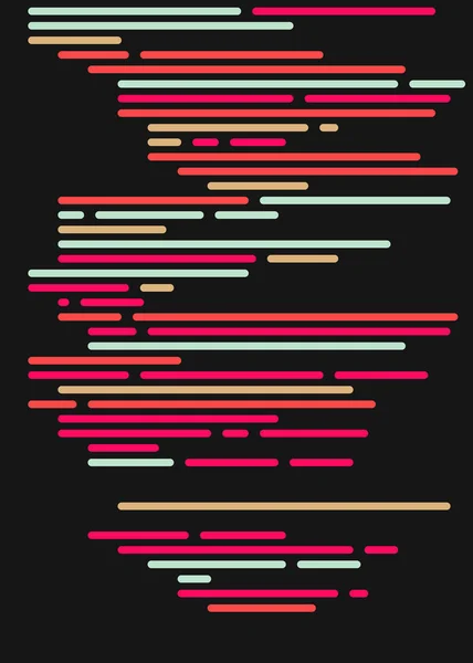 Code Screen Vector Illustration Flat Cartoon Coding Lines Simulation ...