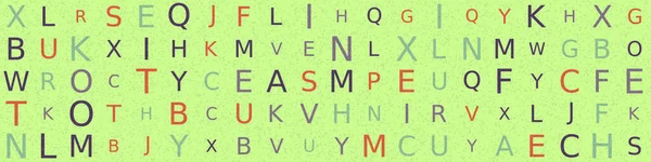 Vector Pattern Uppercase Lowercase English Alphabet Letters Random ...