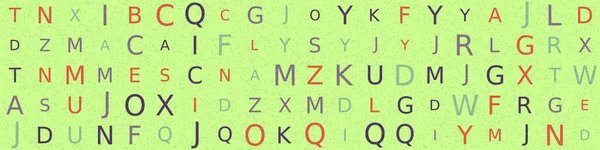 Vector Pattern Uppercase Lowercase English Alphabet Letters Random ...