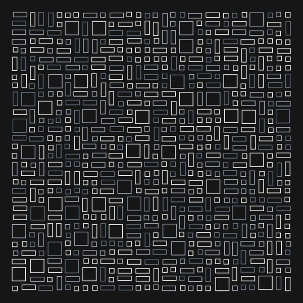 Offset Quads Generative Art Background Art Illustration Stock Vector ...