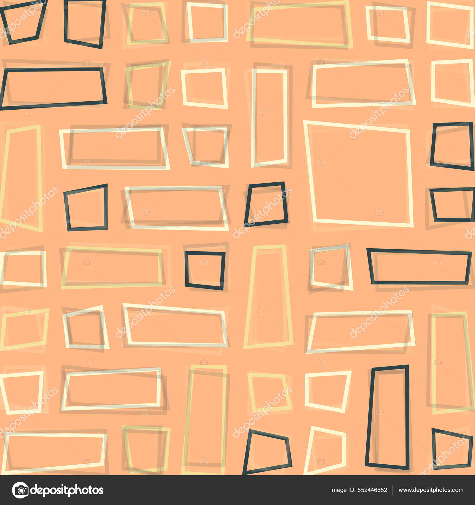 Offset Quads Generative Art Background Stock Vector Image by ©Yuriy ...