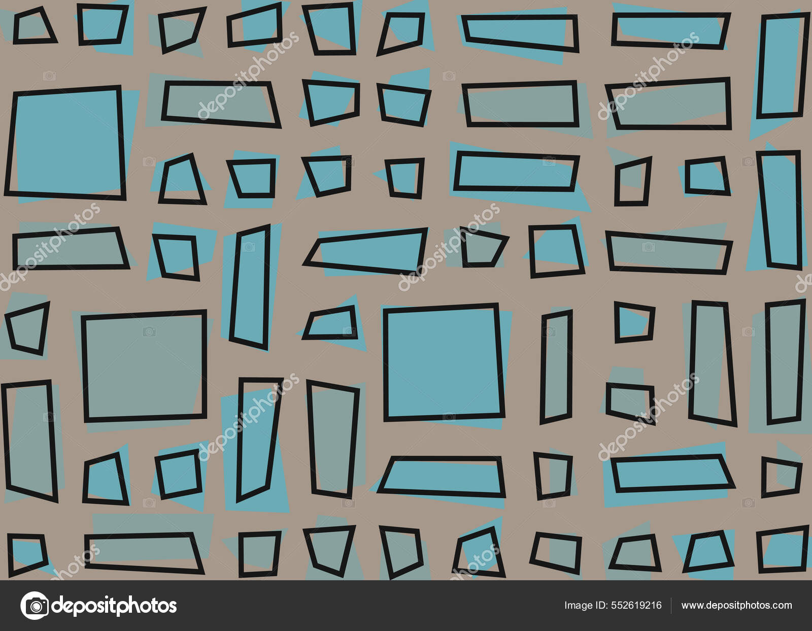 Offset Quads Generative Art Background Stock Vector by ©Yuriy_Vlasenko ...