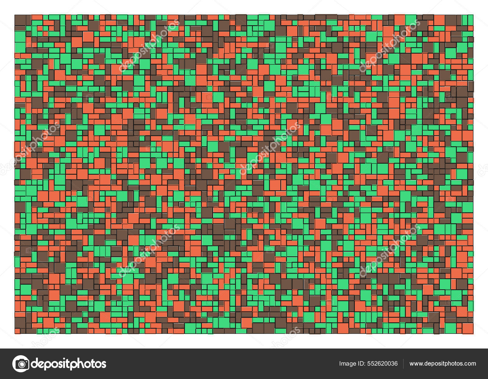 Offset Quads Generative Art Background Stock Vector by ©Yuriy_Vlasenko ...