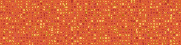 Vector Pattern Uppercase Lowercase English Alphabet Letters Random ...